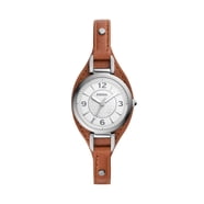 Fossil Women's Carlie Mini Three-Hand, Rose Gold-Tone Stainless Steel ...