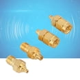 Rupoun 4pcs Nickel Plated Brass MMCX to SMA Adapter 50ohm Impedance ...
