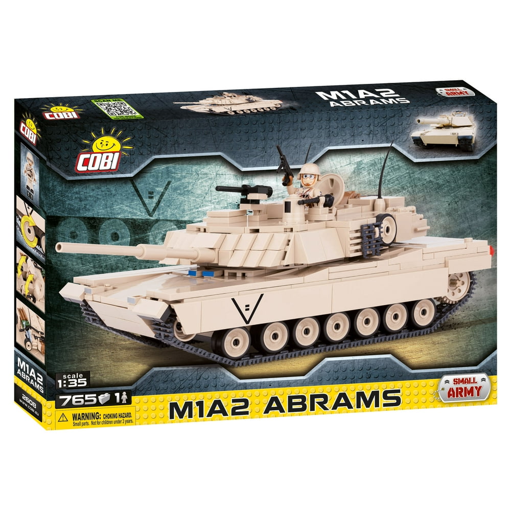 COBI Small Army M1A2 Abrams Tank - Walmart.com - Walmart.com