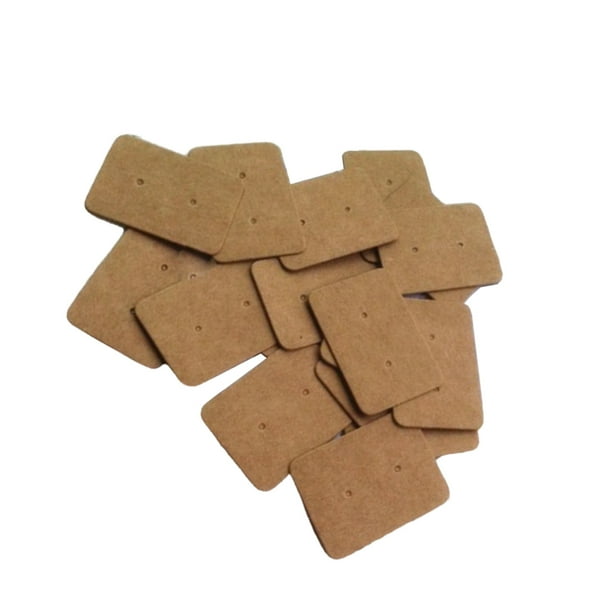 Destyer 100 Pieces Ear Studs Card Handmade Jewelry Display DIY ...