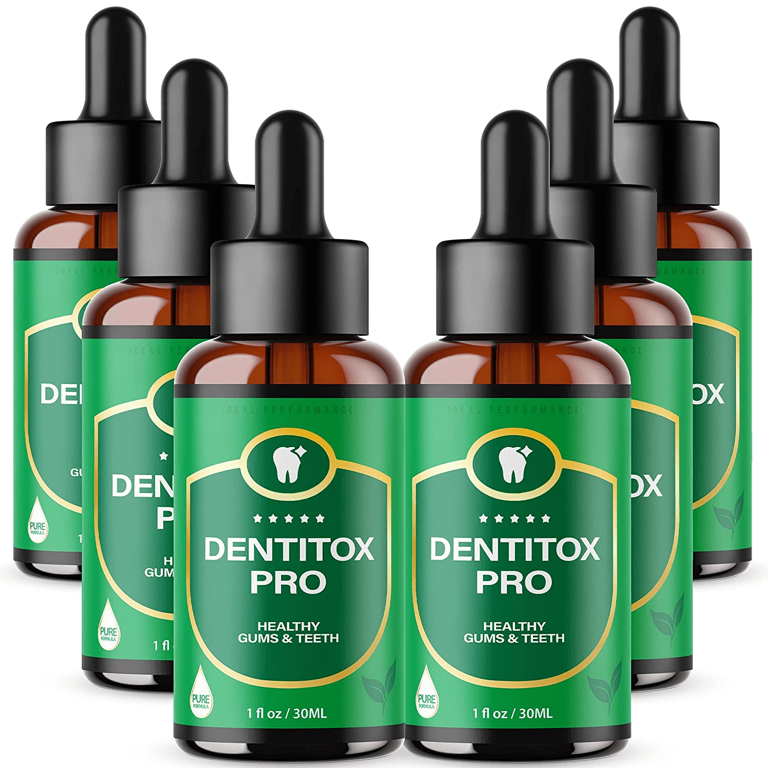 (6 Pack) Dentitox Pro for Gums Dentinox Pro Dental Dropper Healthy Gum ...