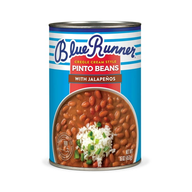 Blue Runner Foods Blue Runner Pinto Beans, 16 oz - Walmart.com
