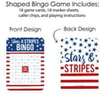 Big Dot of Happiness Stars & Stripes - Bar Bingo Cards and Markers ...