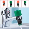 1Pc Kitchen Basin Hot/Cold Water Mixer Faucet Bathroom Plastic ...