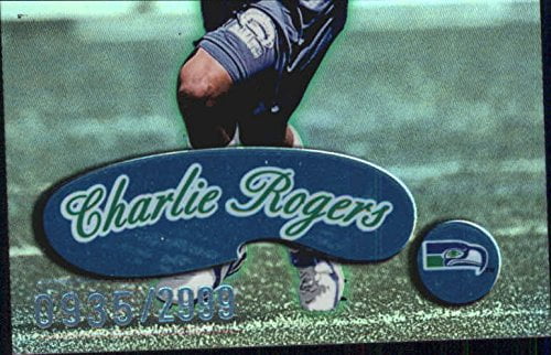 1999 Fleer Mystique #121 Charlie Rogers RC /2999 NFL Football Trading ...