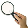 Carson MagniView 2x Handheld Magnifier with 4.5x Spot - 3.5" Acrylic ...