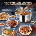 10.57QT Stainless Steel Cooker Canner, , Commercial Grade, Rapid ...