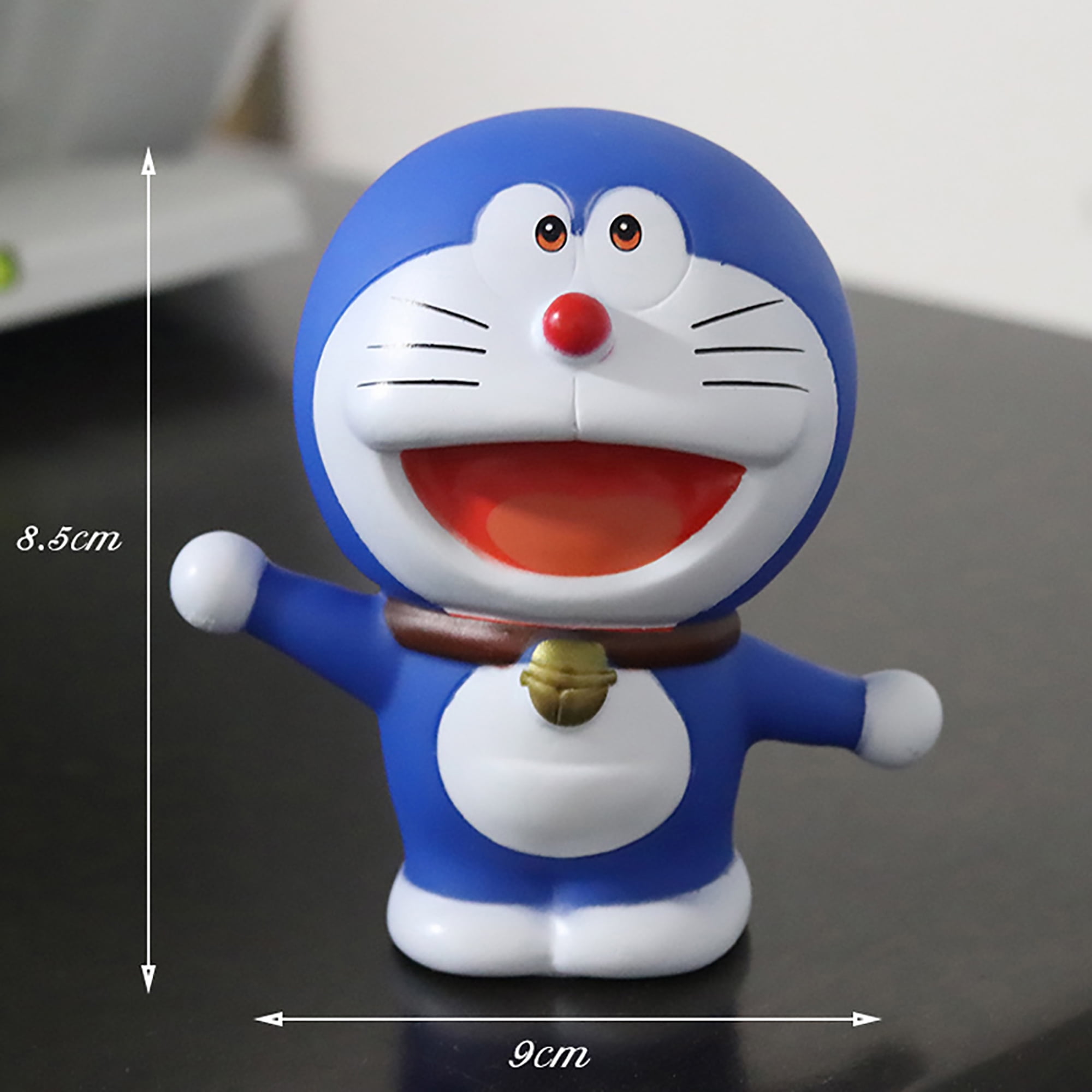 Buy ETERSTARLY Doraemon Figure,5Cuddly Raise hand Smile Doraemon Model ...