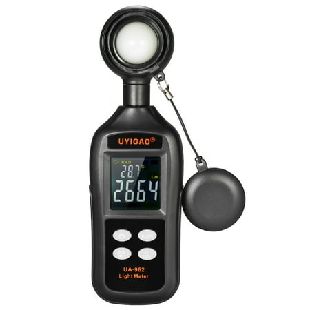 UYIGAO Mini Digital Lux Meter LCD Display Handheld Illuminometer ...
