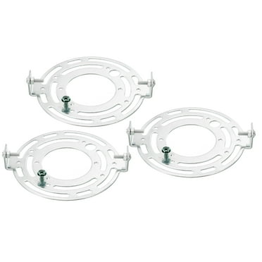 GOOHOCHY 4pcs Ceiling Light Plate Kit Light Mounting Bracket Universal ...