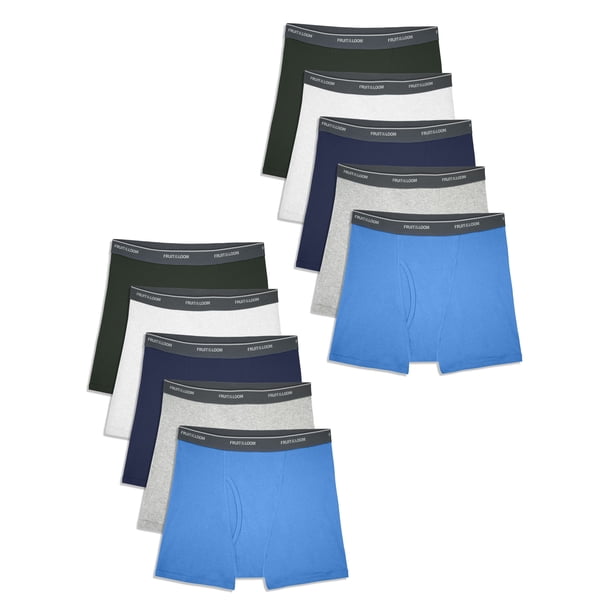 Assorted Boxer Briefs, Super Value 10 Pack (Little Boys & Big Boys ...