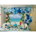 7×5FT Tropical Luau Backdrop Summer Hawaii Beach Backdrop Surfboard ...