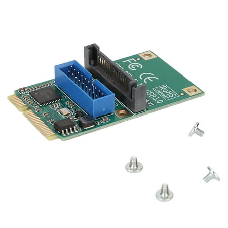 MINI PCIE To USB3.0 Expansion Card, 15Pin Interface Half Height 19 ...