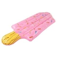 Pvc Inflatable Floating Row Ice Cream Shaped Summer Pool Float Lounger Bed For Age 6pink Ice