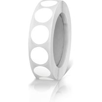 Universal Self-Adhesive Removable Color-Coding Labels, 3/4" dia, Red ...