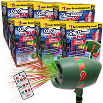 Star Shower Ultra 9 Laser Light Show with Remote, 9 Modes Outdoor, Pack ...