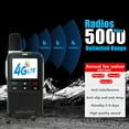 6-Pack Two Way Radio with SIM Cards, Black, 6 Count, 6 Pack - Walmart.com