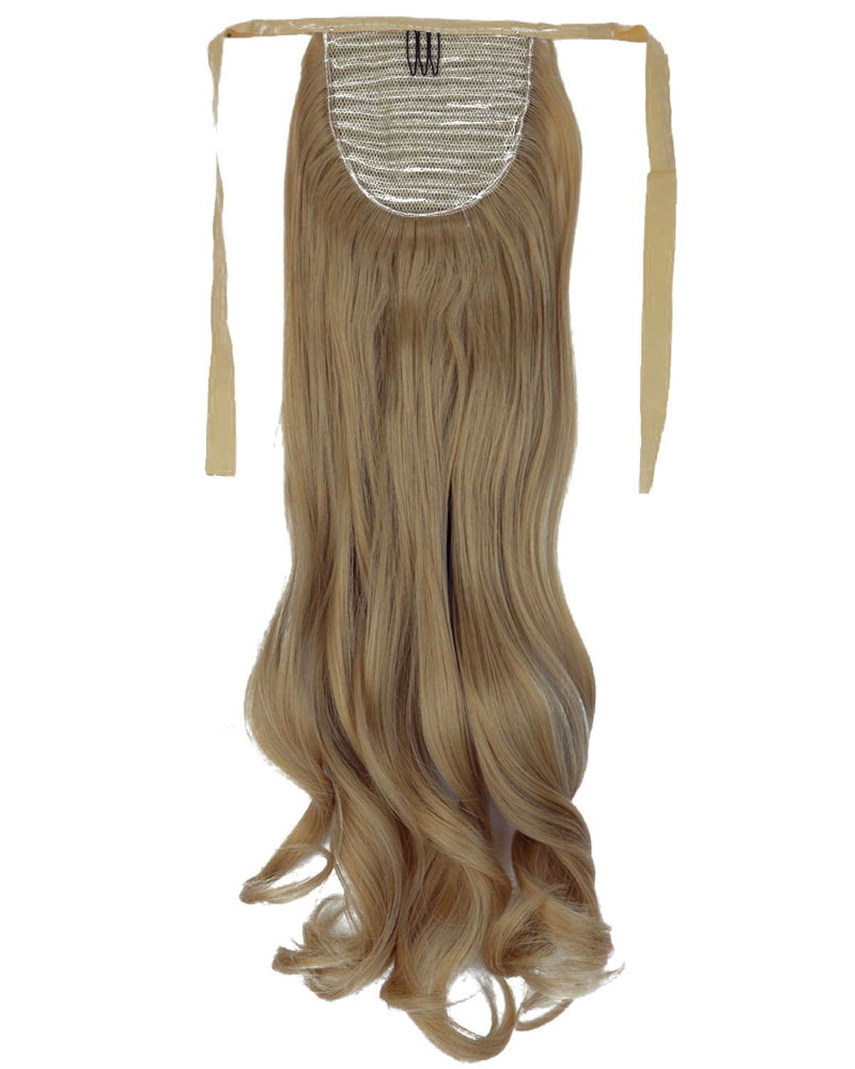 SAYFUT 18" 22" Straight/Curly Binding Tie up Ponytail Wrap Around ...