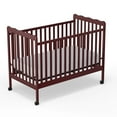 Saylike Baby Crib, 3-in-1 Convertible Crib Wood Full Size Toddler Bed ...