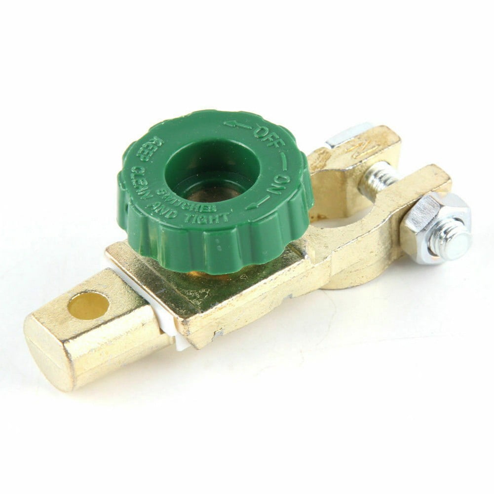 Heavy Duty Battery Disconnect Isolator Cut Off Switch 12V 24V Green ...