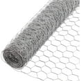 Epotoor 72"x150' Galvanized Poultry Net Metal Mesh Fencing Netting ...