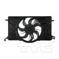 Auxiliary Radiator Fan Assembly - Compatible with 2012 - 2017 Ford ...