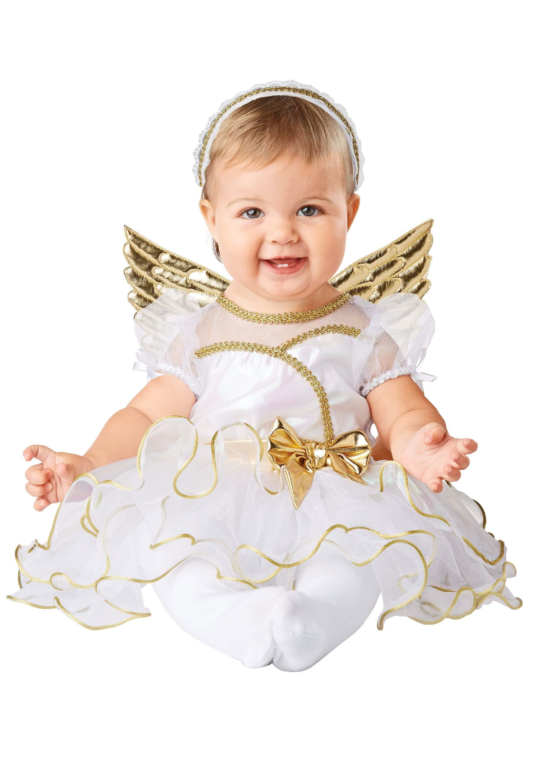 Infant Golden Angel Costume - Walmart.com