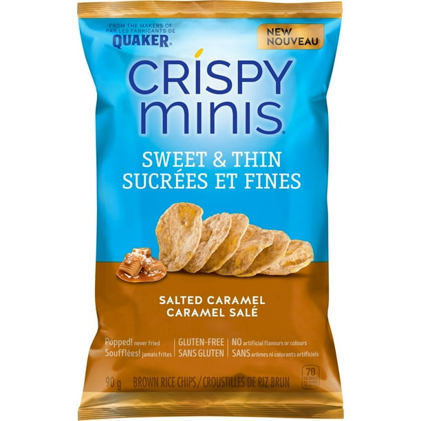 Quaker Crispy Minis Sweet Thins Salted Caramel, 90g - Walmart.ca