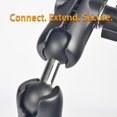 NEOYFC 1-Inch Ball Mount – Dual Double Socket Arms Extension with AMPS ...