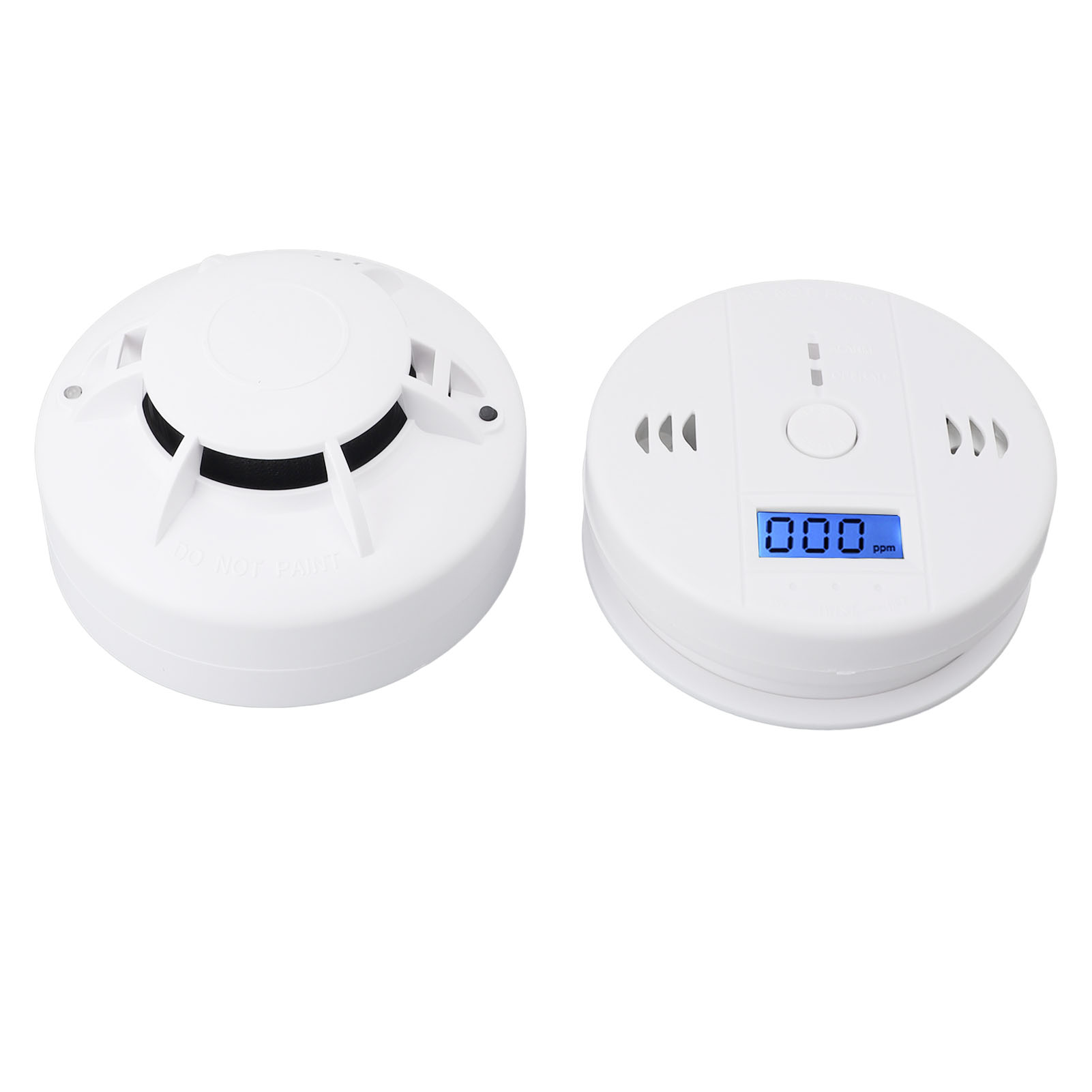 Detector de Humo y CO ANGGREK Alarma de Humo de Alta Sensibilidad ...