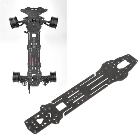 Plaque de Châssis RC Drift Racing, Grande Traction Flexible Haute ...