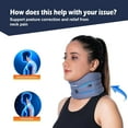 Wonder Care Adjustable Soft Cervical Collar, Neck Brace & Support for ...