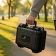 CASEMATIX 12" Waterproof Hard Case with Customizable Foam for Portable ...