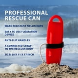 ASA TECHMED Lifeguard Rescue Can, Buoy Floatation Device - Water Safety ...