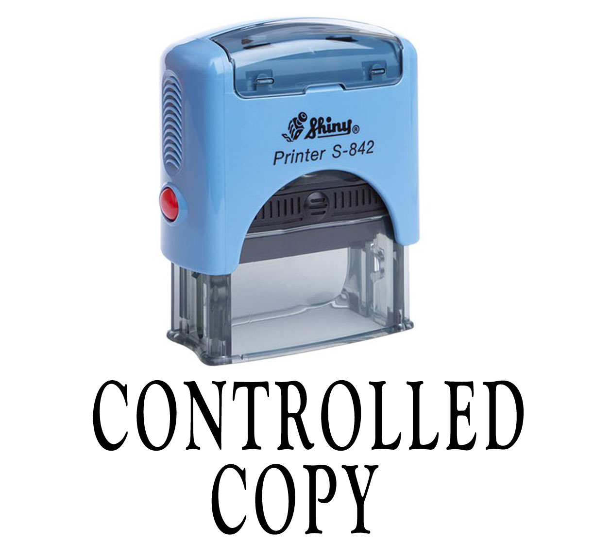 Printtoo CONTROLLED COPY Self Inking Rubber Stamp Office Stationery ...