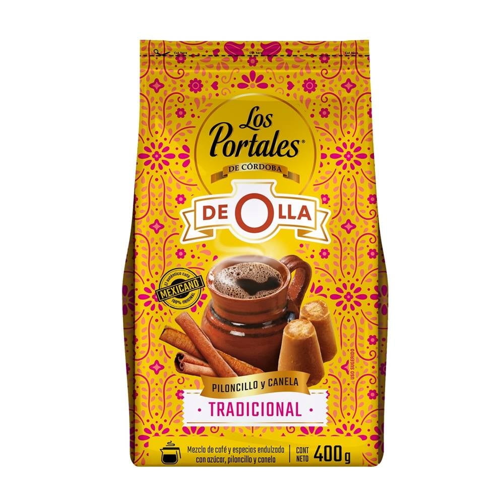 Café Los Portales de Córdoba De Olla tradicional tostado y molido 400 g ...