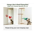 Cat Toys Chirping Birds, Interactive Cat Kicker, Lifelike Birdie Tweets ...