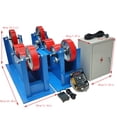 Wheel Welding Turning Roller Frame Conventional Wire Controlled Rubber ...
