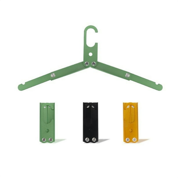 Clothes Hanger Outdoor Hiking Folding Laundry Drying Rack Travel ...