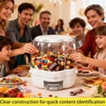 Rotating Candy Dispenser Countertop (S/M), 6-Grid Classification ...