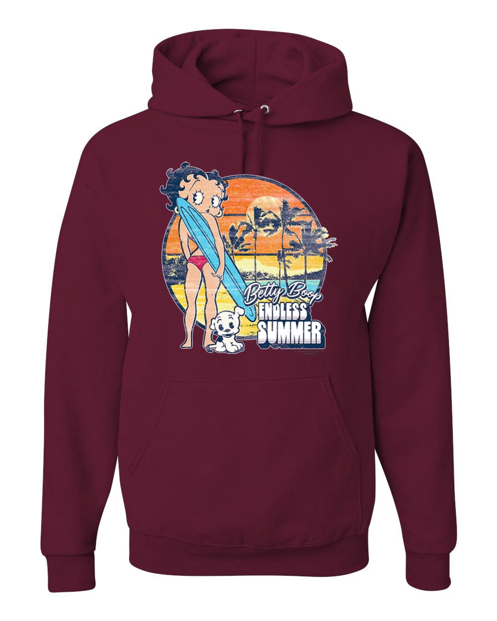Wild Bobby, Betty Boop Endless Summer Beach the Dog Betty Boop Unisex ...