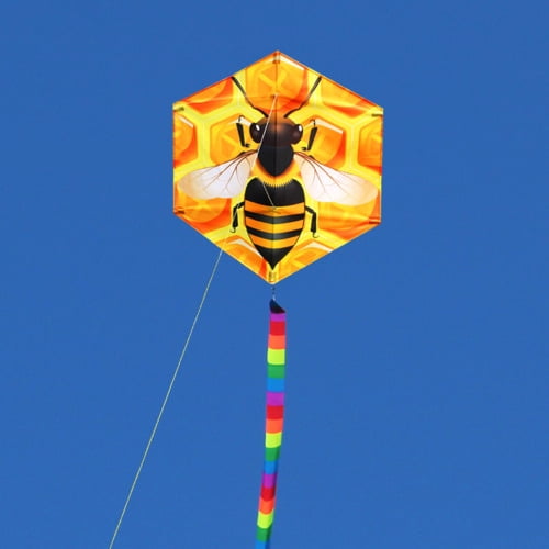Zhaomeidaxi Kids %26 Adults, So Beautiful Bee Kite for Outdoor Games ...