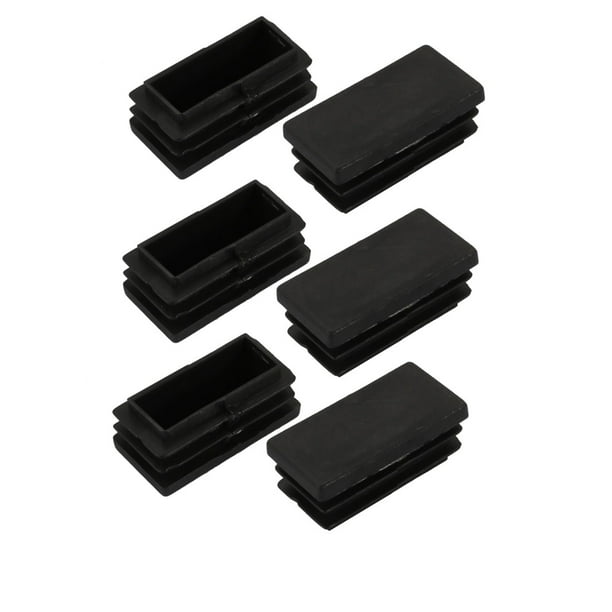 Square Vinyl Tube Caps