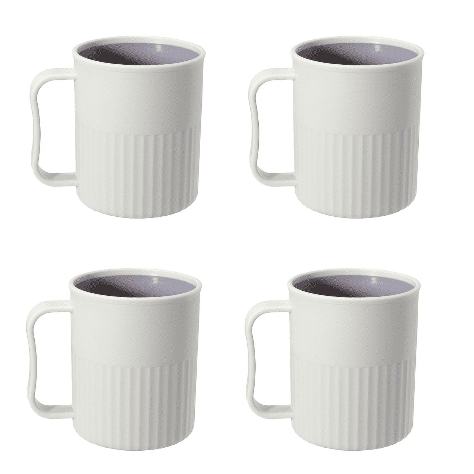 Click here for Hesignd Coffee Mugs Set Of 4  Plastic Coffee Cups... prices