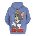 Men's Tom Cat Jerly Hoodie Long Sleeves Unisex Graphic Print Sweatshirt ...