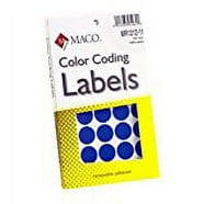 Royal Green Color Coding Labels, 0.375 inch Round Dot Stickers, 7000 ...