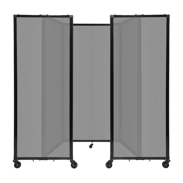 Versare Polycarbonate Room Divider 360 Portable Wall Partition ...
