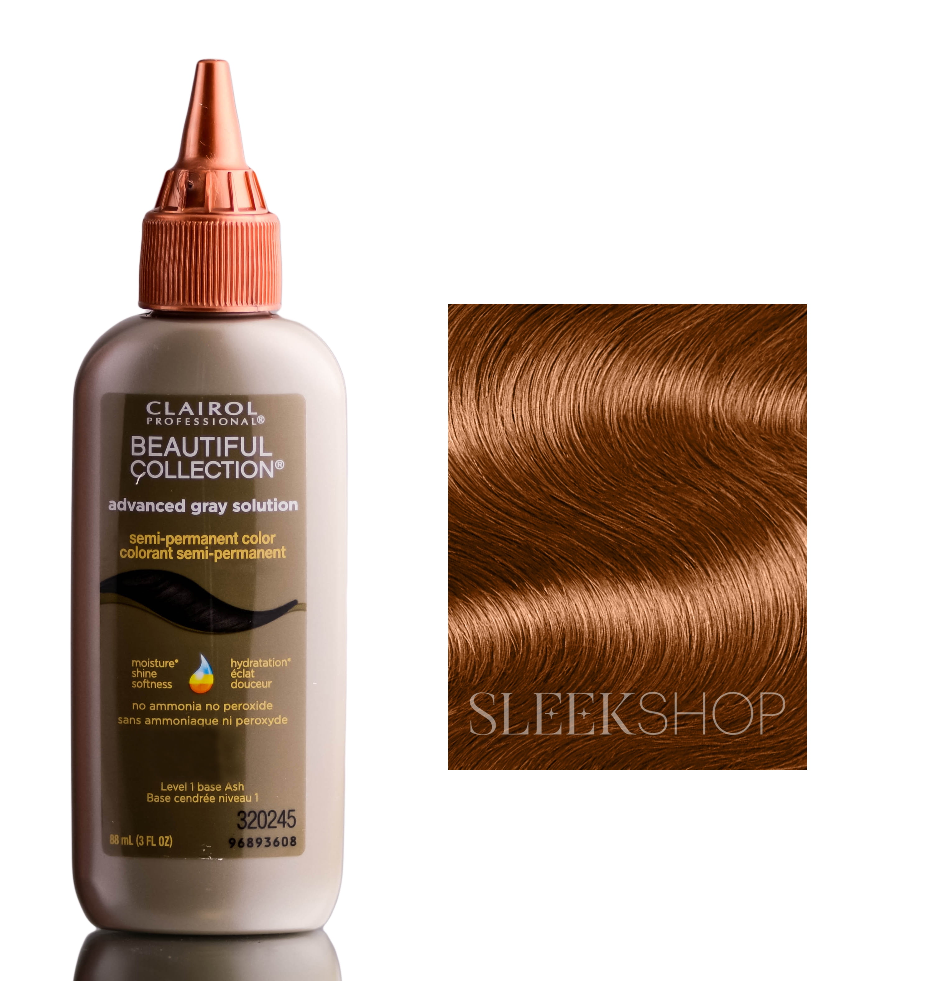 6G - Light Golden Chestnut , Clairol Professional Beautiful Collection ...