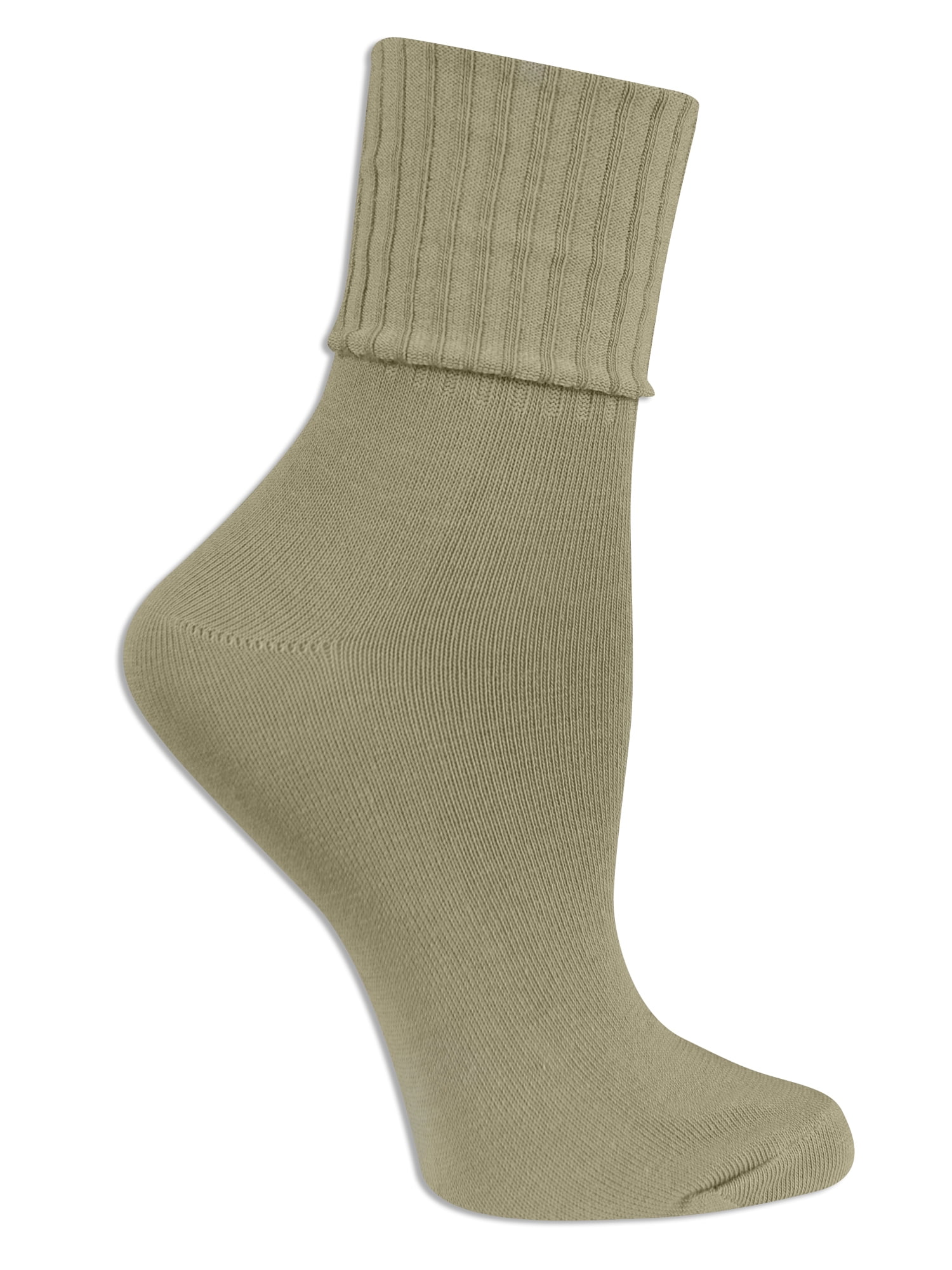 Womens Turn Cuff Socks