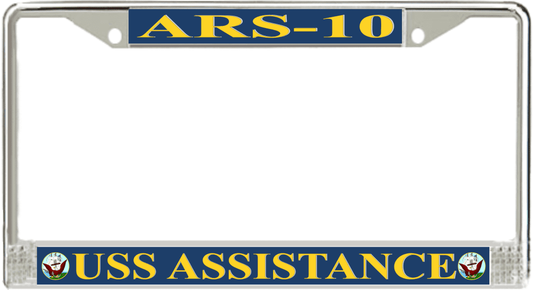 USS Assistance ARS-10 License Plate Frame - Walmart.com